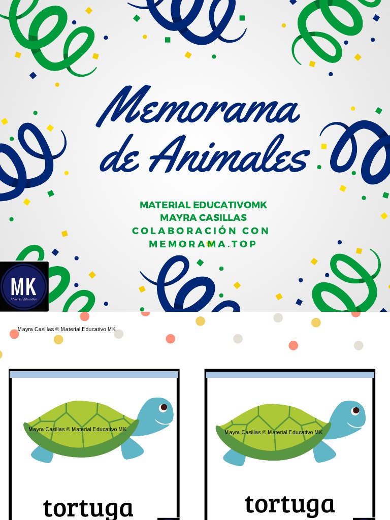 Memorama de Animales Min | PDF | Zoología