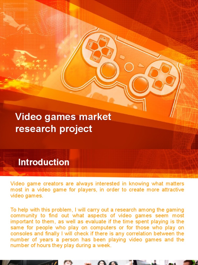 Video Games Market Research Project | PDF | Video Games | Hypothesis
