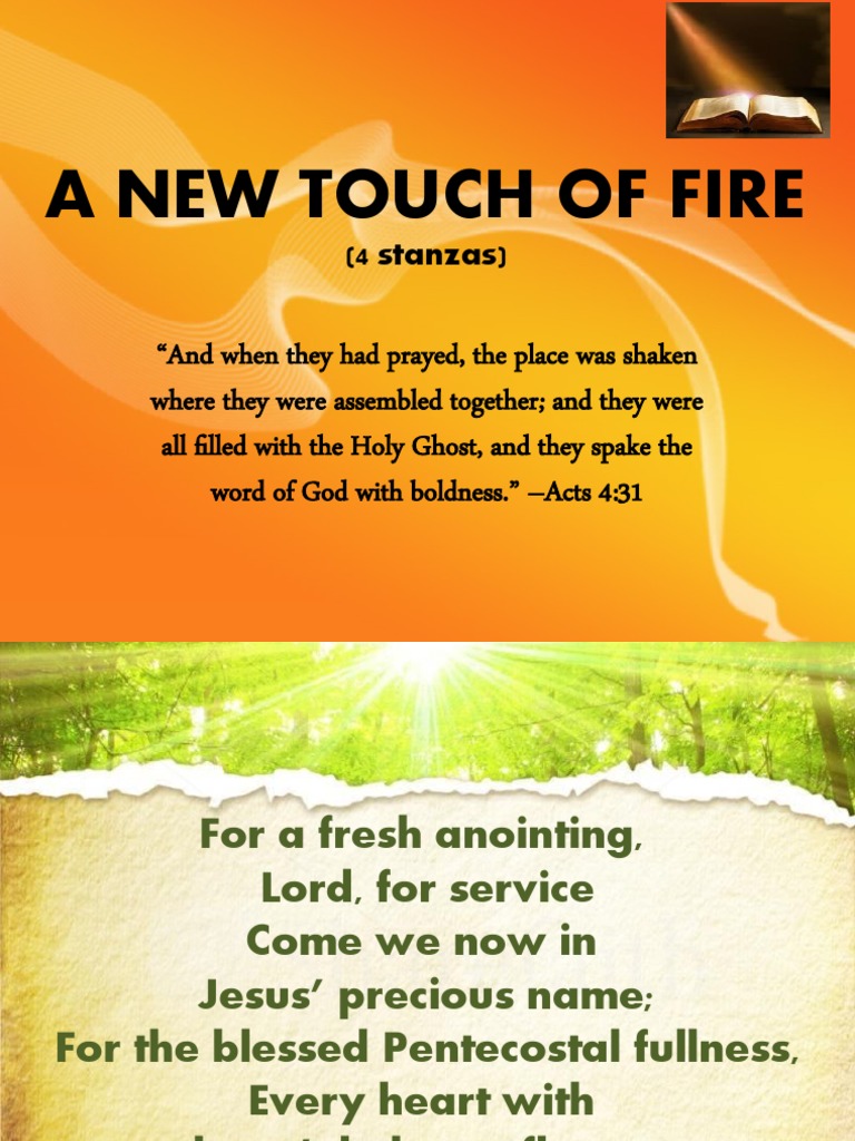 A New Touch of Fire. | PDF