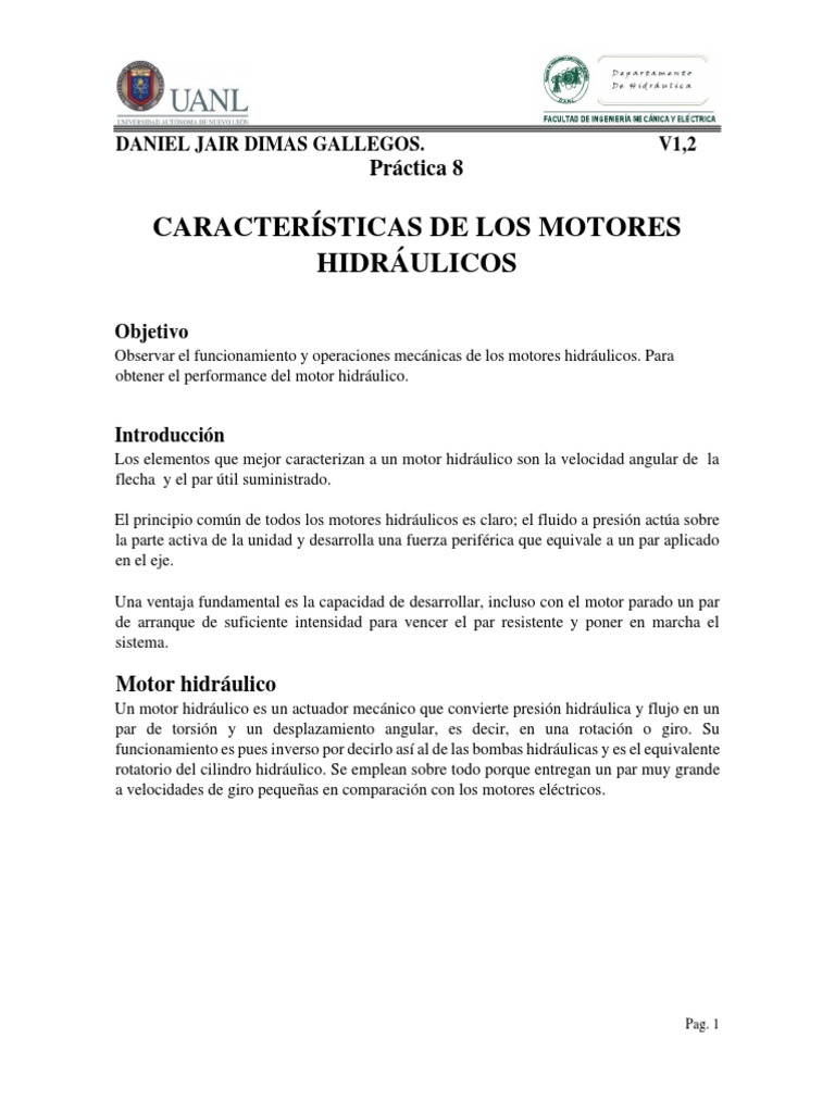 Practica 8 Potencia Fluida | PDF | Bomba | Solenoide