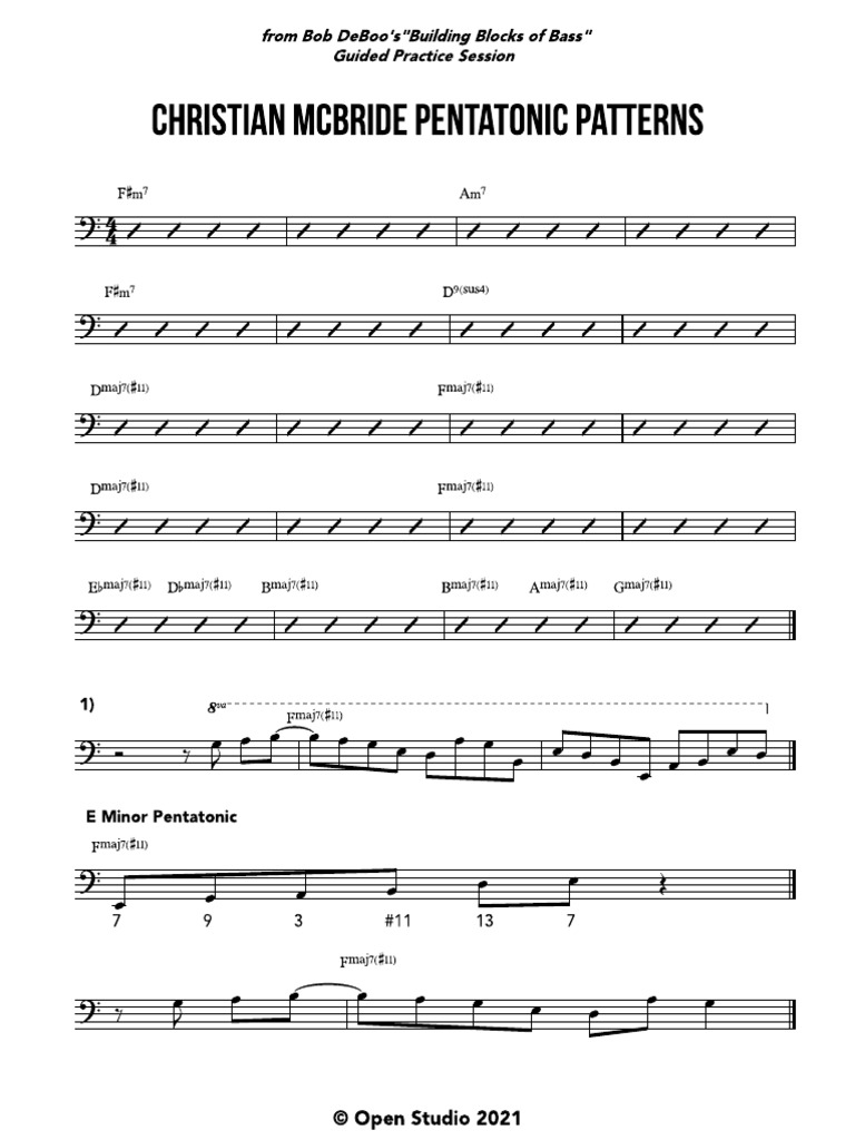 McBride Pentatonics | PDF