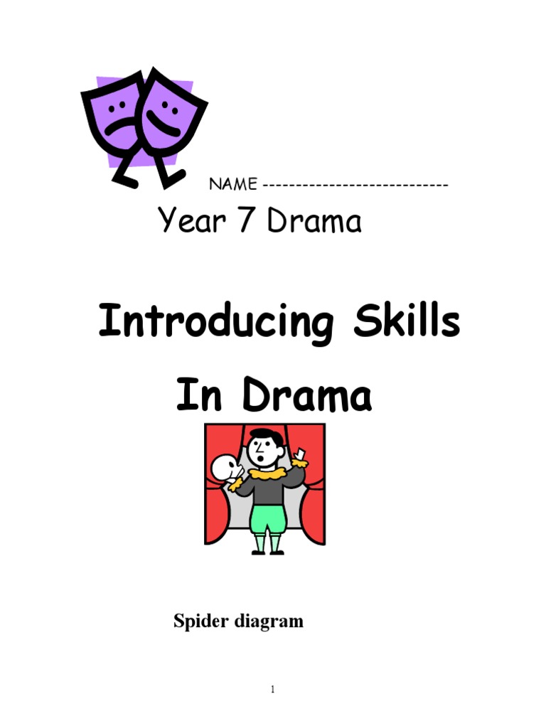 Year 7 Drama: Introducing Skills in Drama | PDF