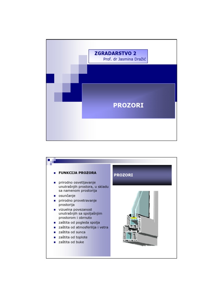 3 Prozori-2013 | PDF