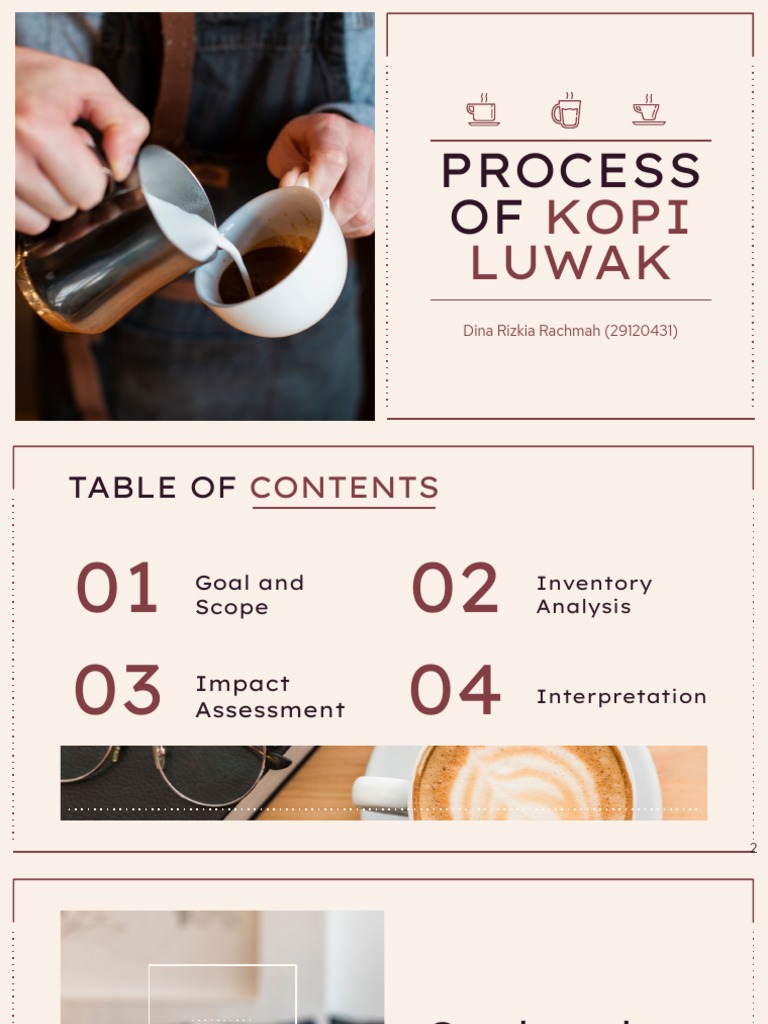 Dina Rizkia Rachmah (29120431) - Kopi Luwak Process | PDF | Life Cycle ...