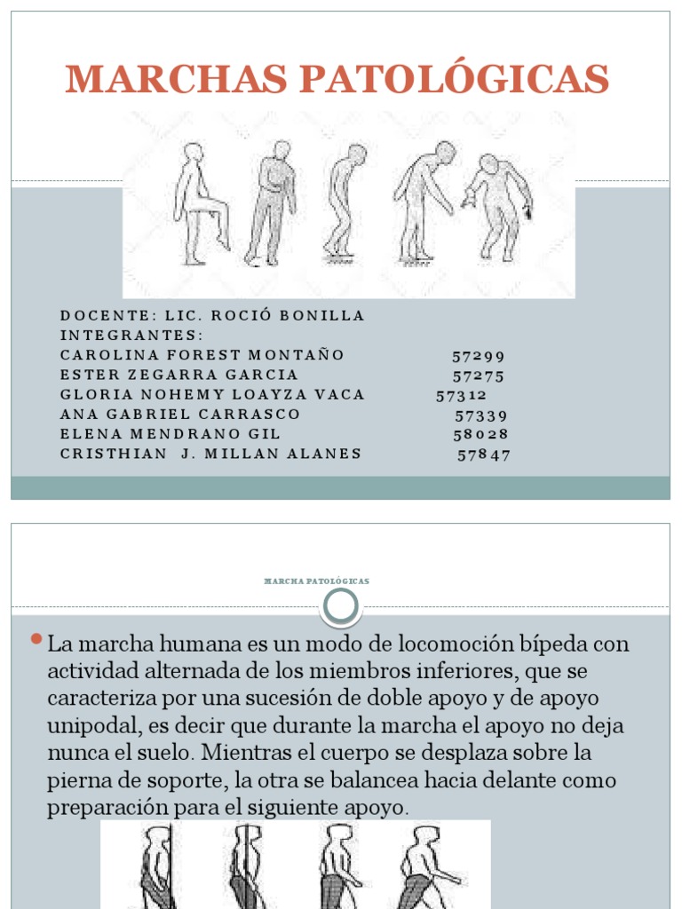 7 Marchas Patológicas | PDF | Pie | Distonia