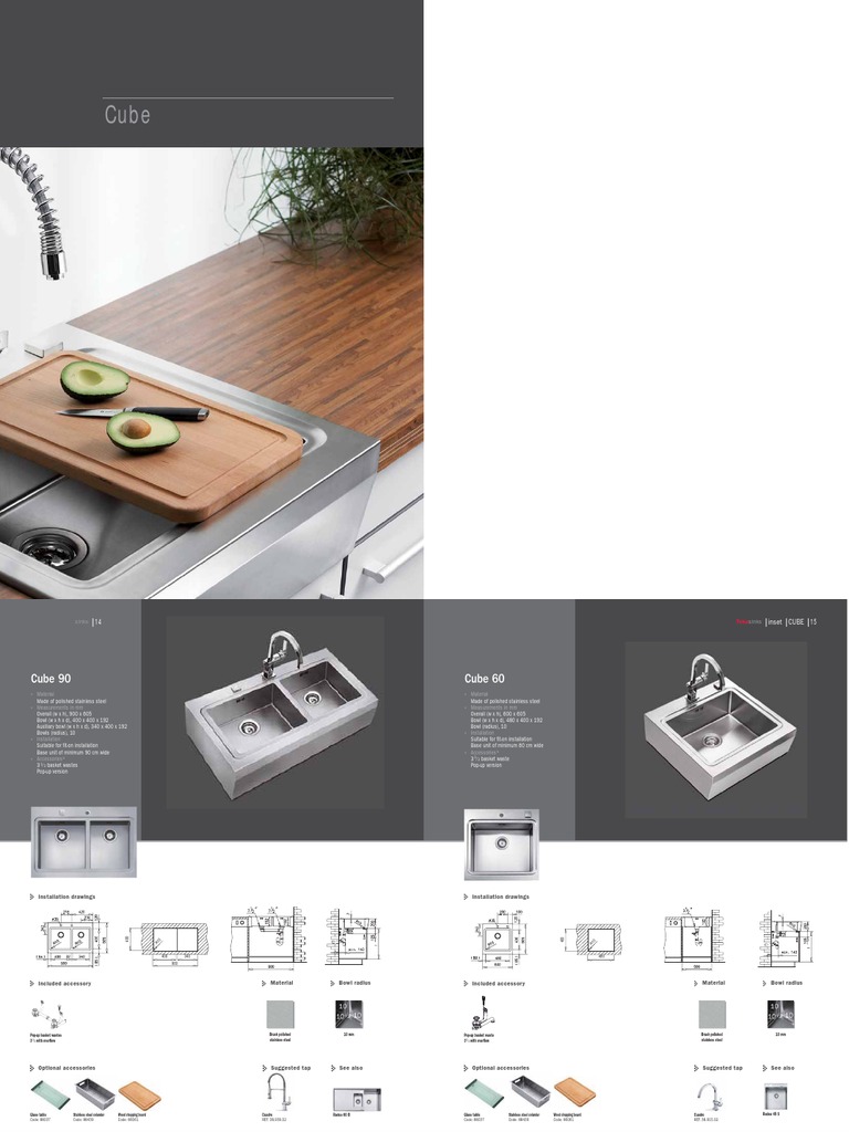 Teka Kitchen Sink | PDF | Sink | Building Engineering