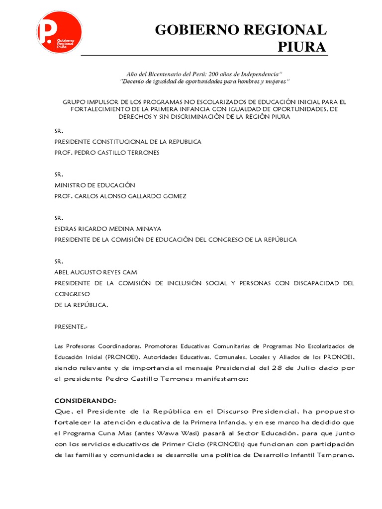 Memorial 2021 | PDF | Educación de la primera infancia