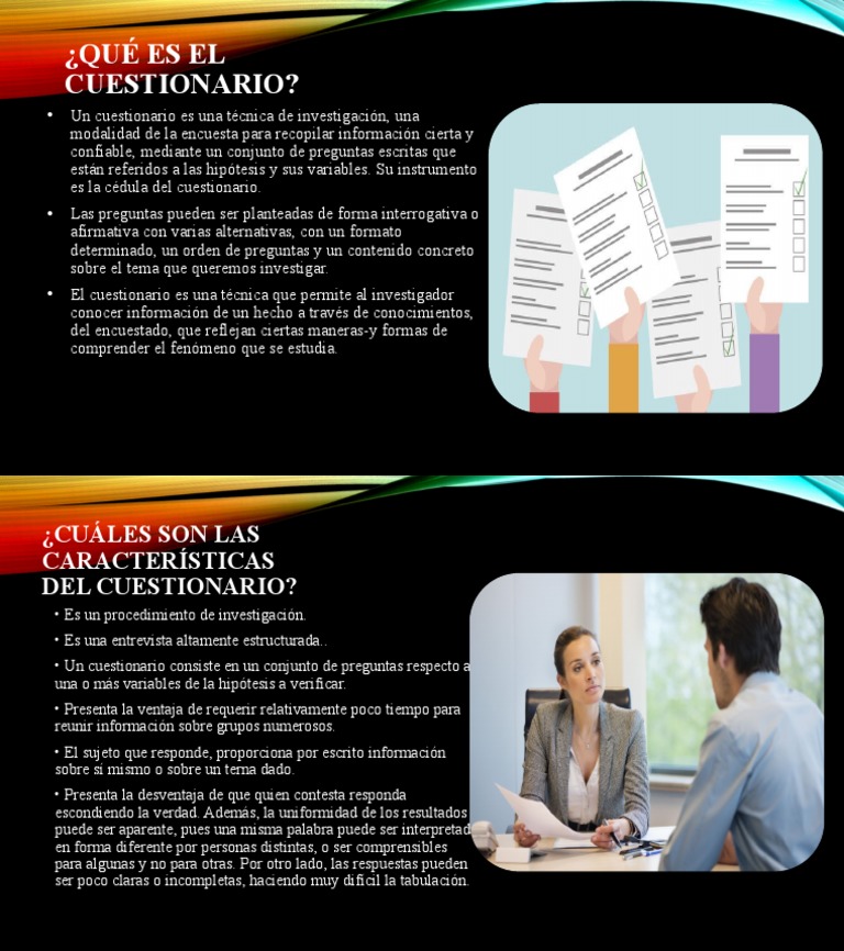 Qué Es El Cuestionario | PDF