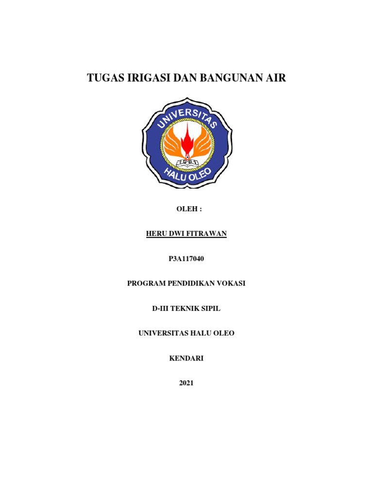 Tugas Irigasi Heru | PDF