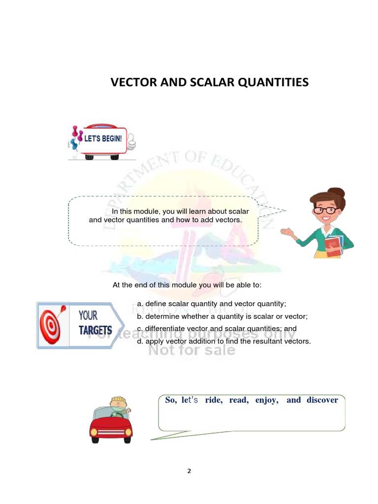 Slm3-General Physics 1 | PDF | Euclidean Vector | Velocity