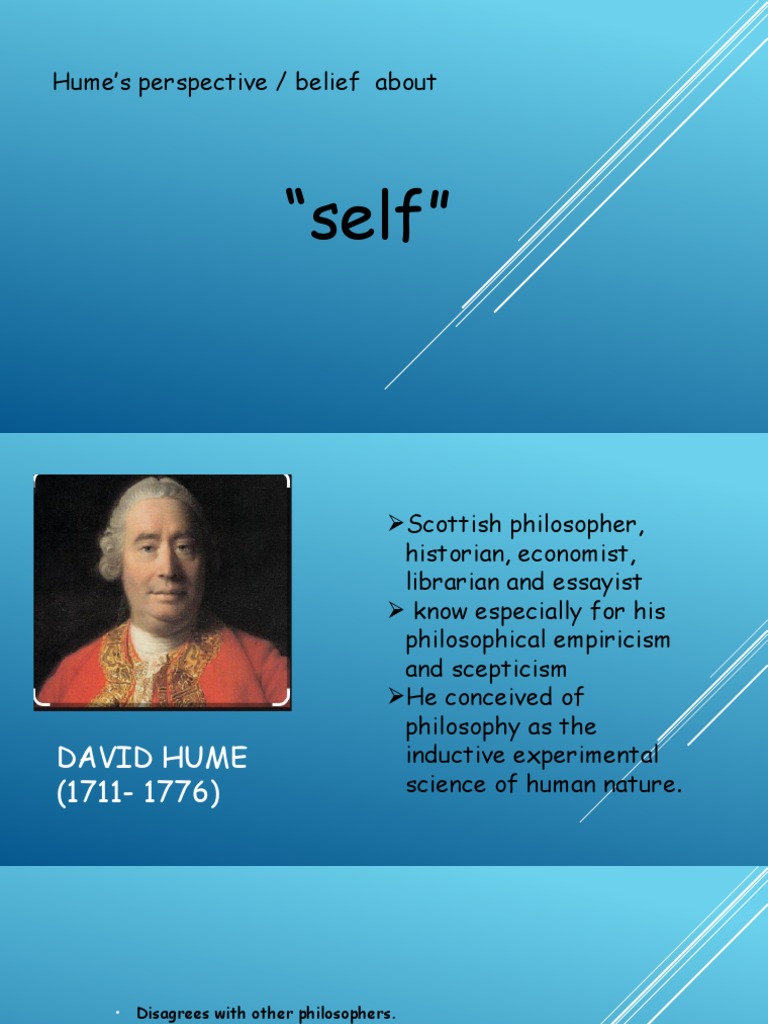 David Hume - Understanding The Self | PDF