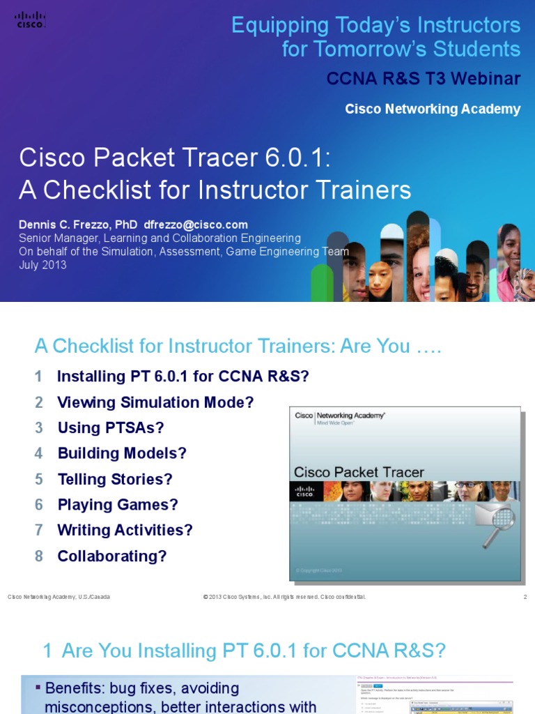 p1 Dennis Cisco Packet Tracer 6.0.1 | PDF | Cisco Certifications ...