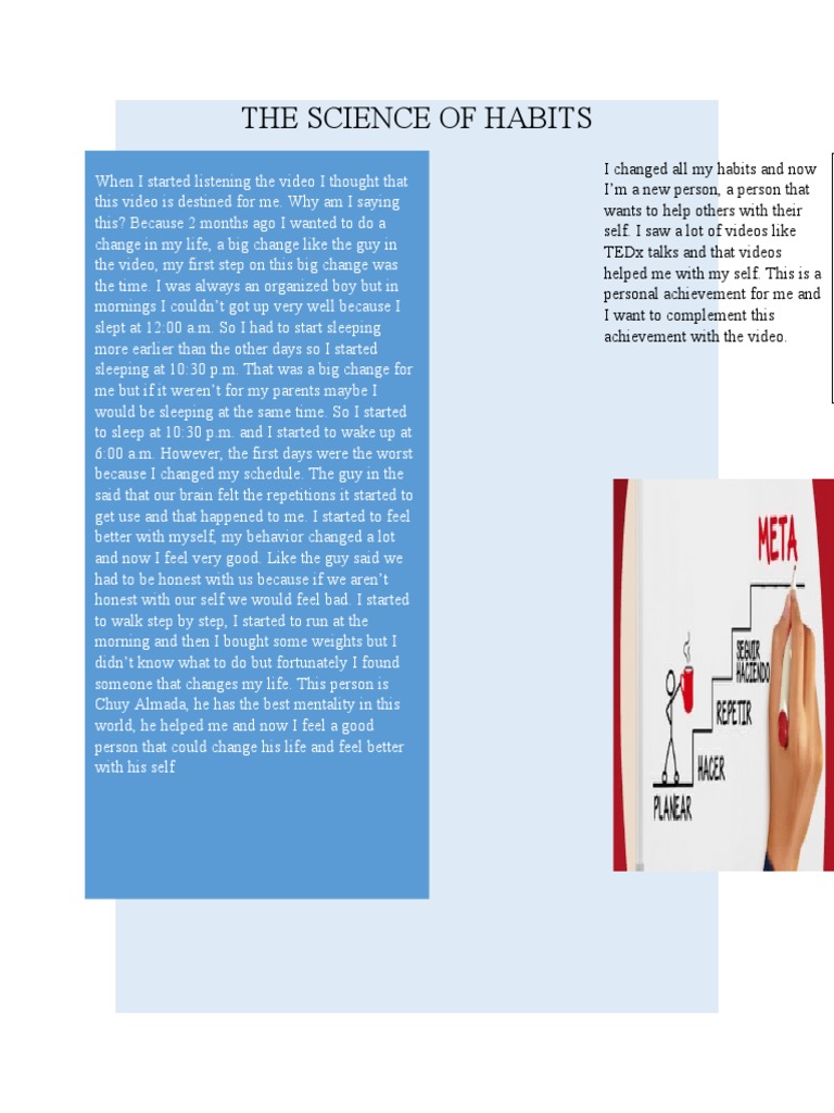 The Science of Habits | PDF