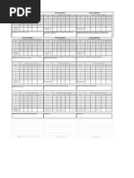 Tabla de Puntaje Generala Con Notas de Puntaje | PDF | Juego de azar ...
