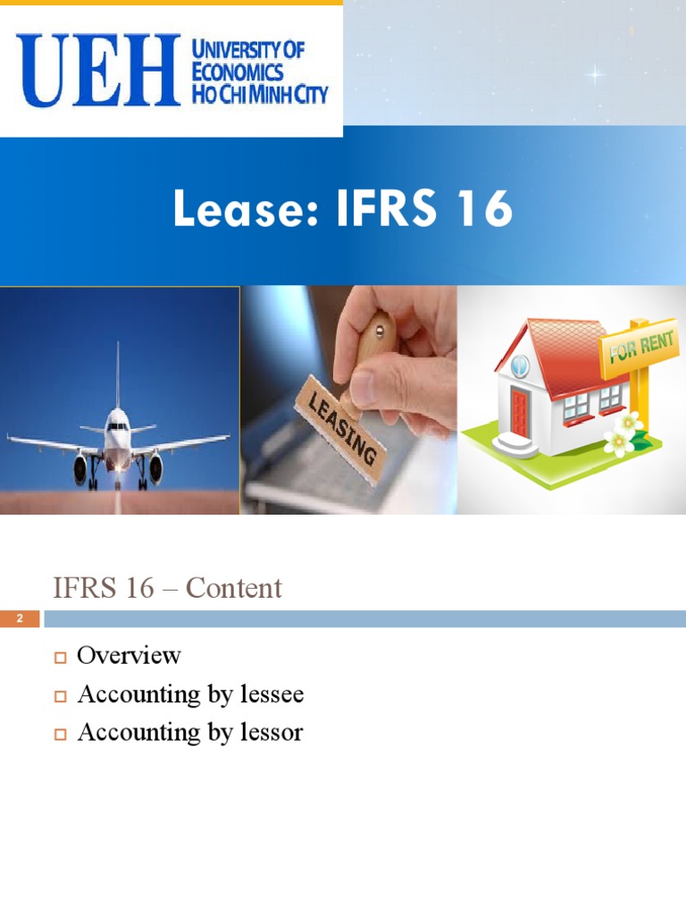 Understanding IFRS 16 Leases | PDF | Lease | Debits And Credits