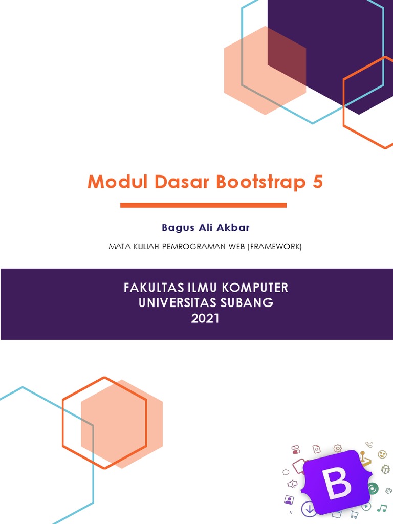 Modul Bootstrap Dasar v5 | PDF