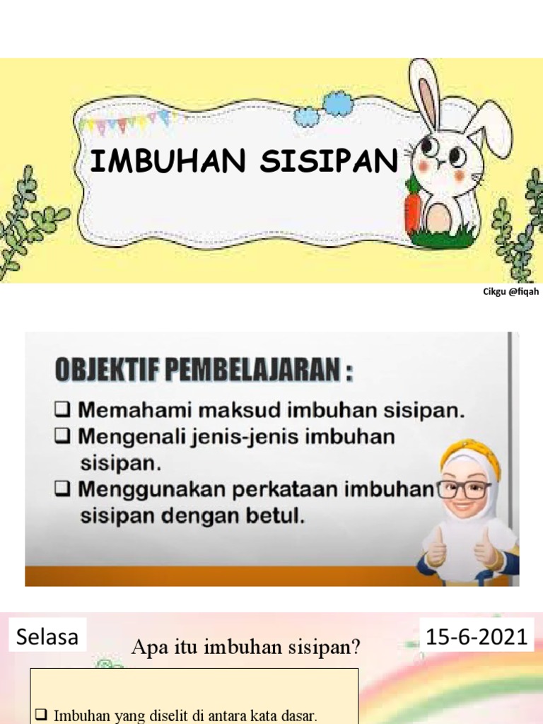 Imbuhan Sisipan dalam Bahasa Melayu | PDF