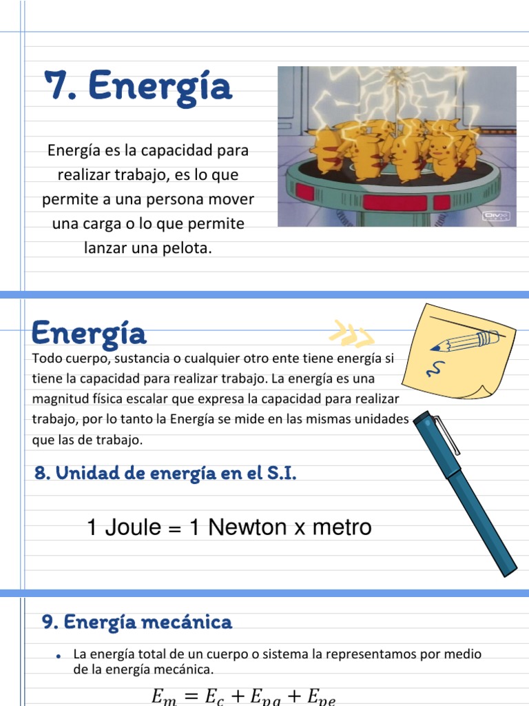 Unidad 3-Trabajo, Potencia y Energía PARTE III | PDF