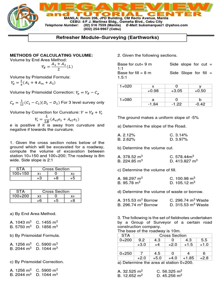 Refresher Module 01 Nov 2021 | PDF | Geometry