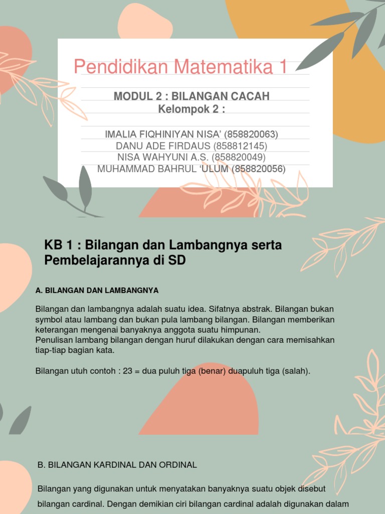 Kel 2 - Modul 2 - PDGK4203 | PDF