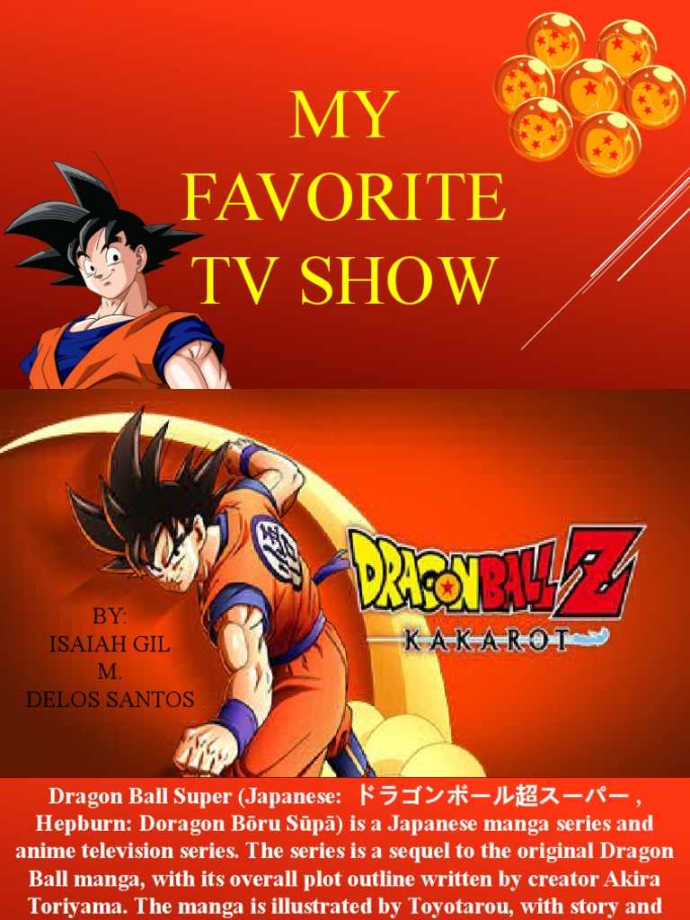 MY Favorite TV Show | PDF