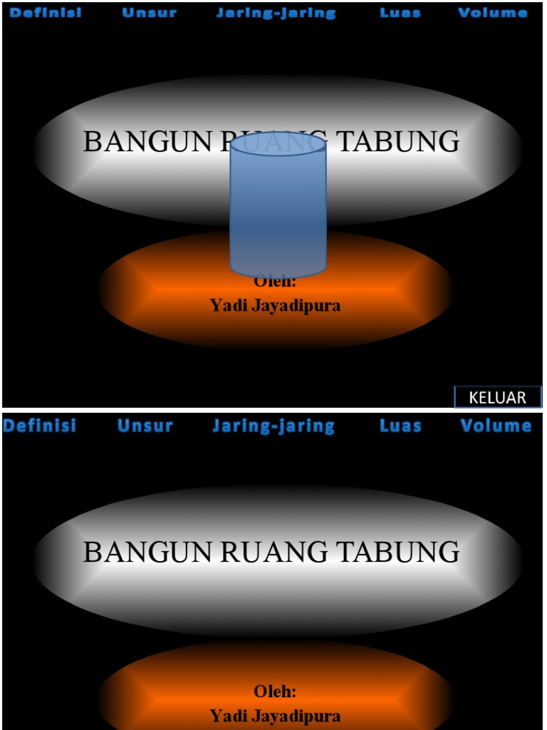 Media - Pembelajaran - Powerpoint Tabung | PDF