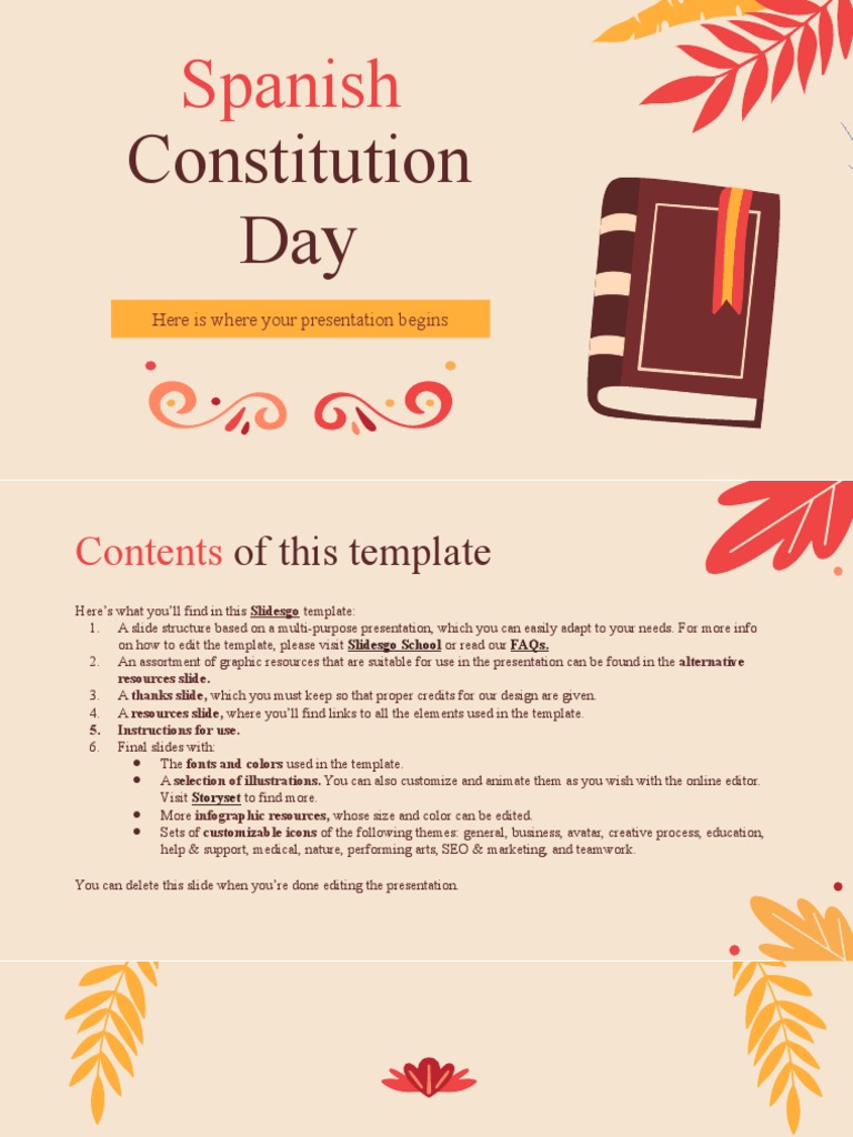 Spanish Constitution Day Overview | PDF | Planets | Solar System