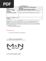 Uso de La "M" Y La "N" | PDF | Mnemotécnico | Vocal