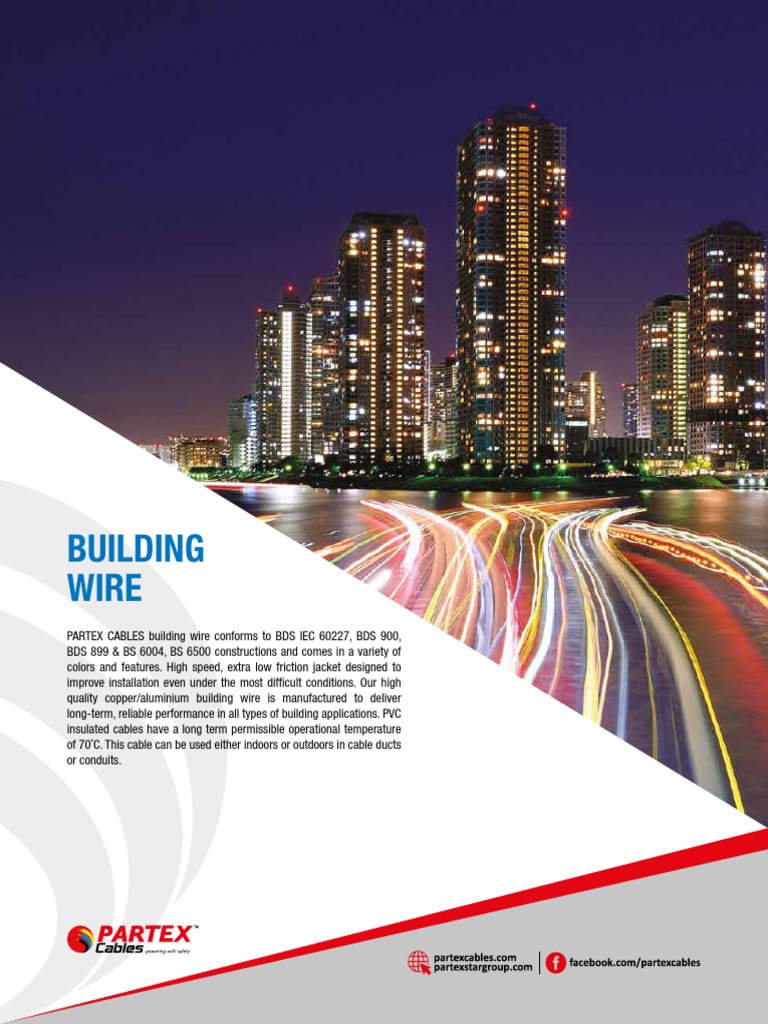 Partex Catalog | PDF | Wire | Insulator (Electricity)