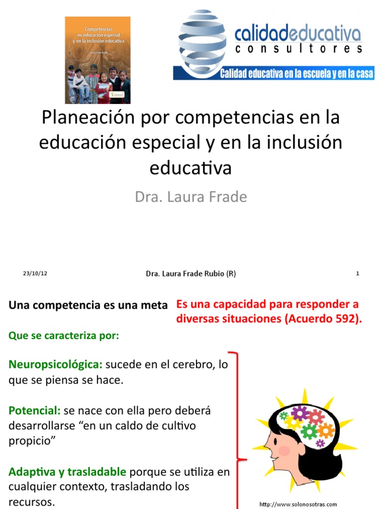Planeación Por Competencias - Laura Frade | PDF | Invalidez