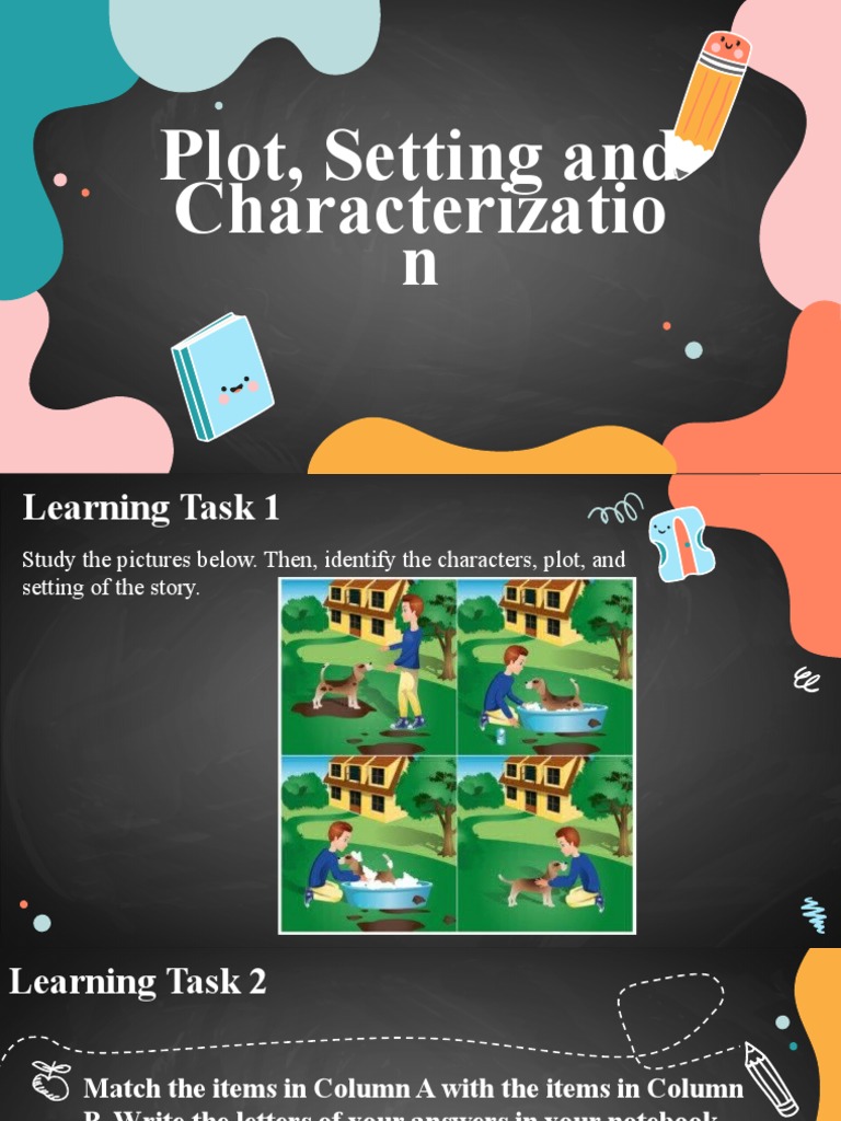 G10 - Plot Setting and Characterization | Download Free PDF | Plot (Narrative) | Narration