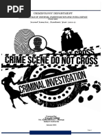 Scene of Crime Operation (Soco) | PDF | Crime Scene | Forensic Science