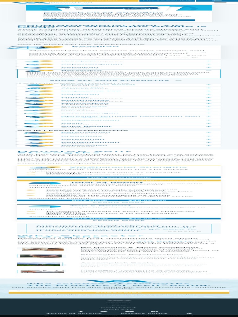 Via Character Strengths Survey Results Via Institute On Character Via ...