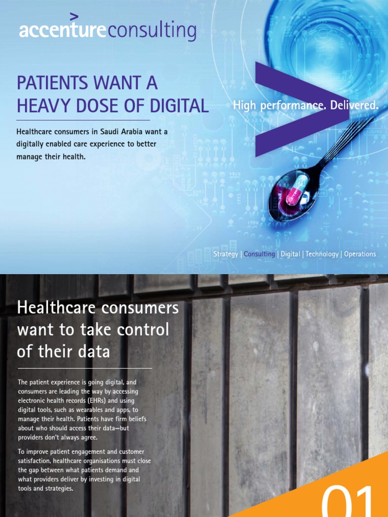 Accenture - Healthcare Consumer Survey in KSA | PDF | Electronic Health ...