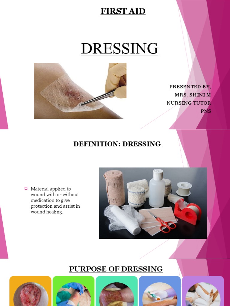 Dressing | Download Free PDF | Medicine | Medical Specialties