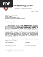 Application Letter (Tagalog) | PDF
