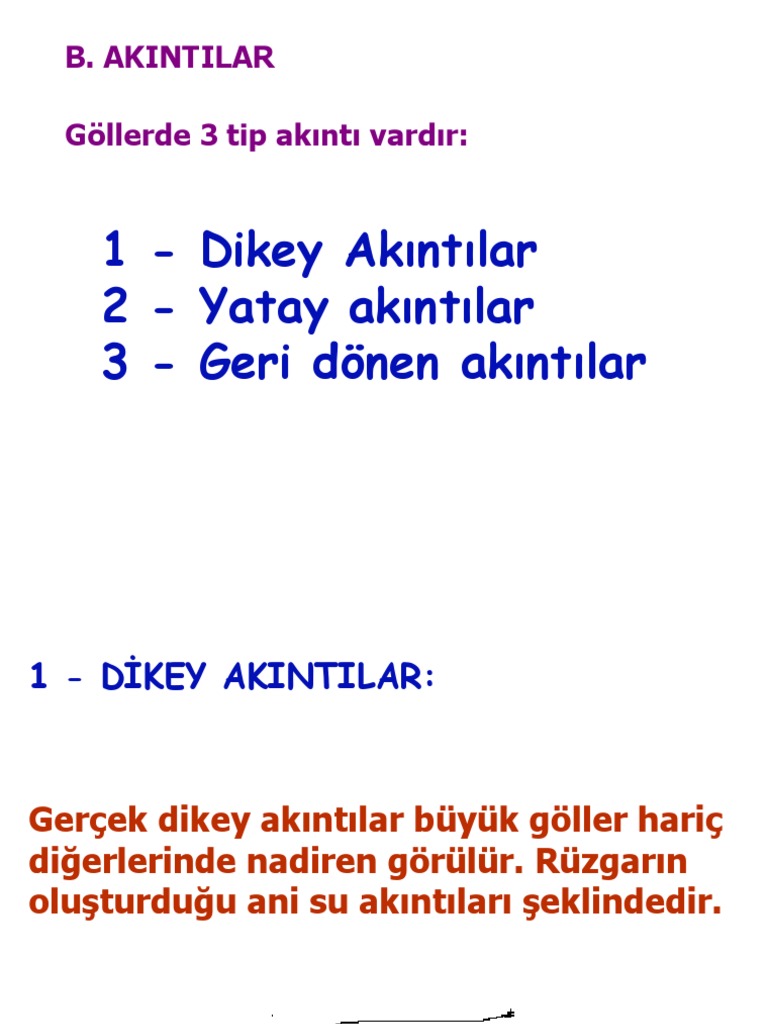 Limnoloji Sunu 10 | PDF