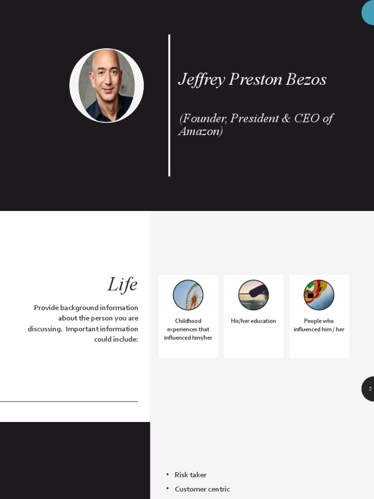 Leadership - Jeffrey Preston Bezos | PDF | Leadership | Communication