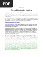 Asce LRFD & Asd Load Combinations | PDF | Structural Load | Strength Of ...