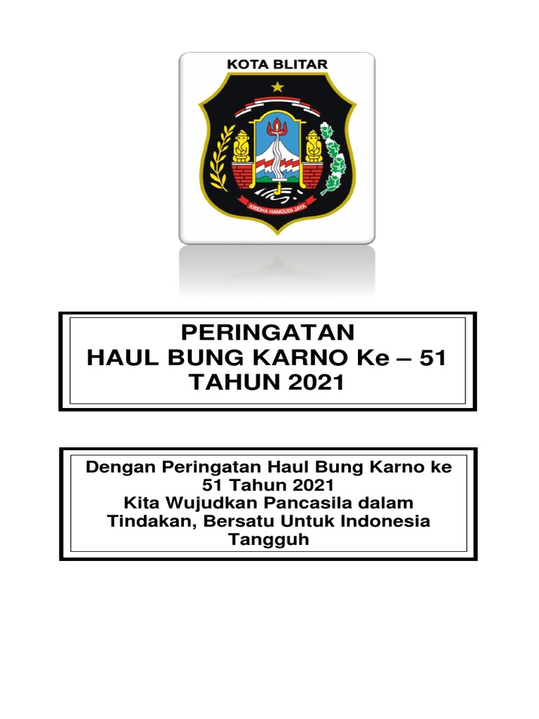 Susunan Acara Haul 2021 | PDF