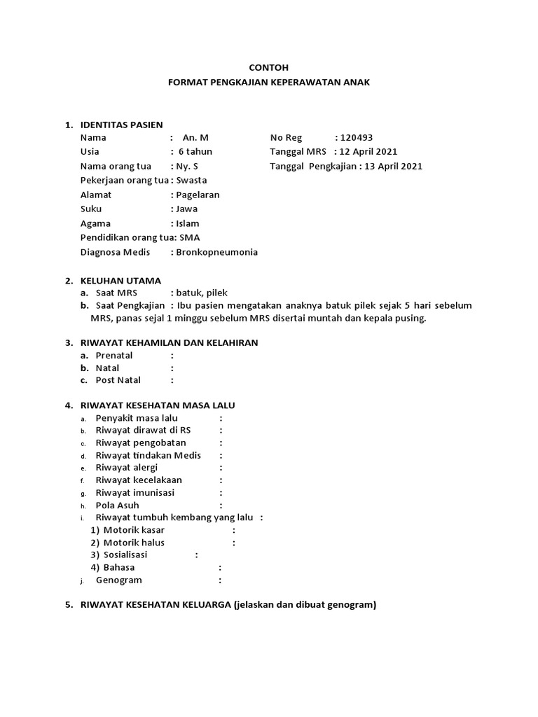 Askep Bronkopneumonia | PDF | Pengembangan Diri | Kesehatan Holistik