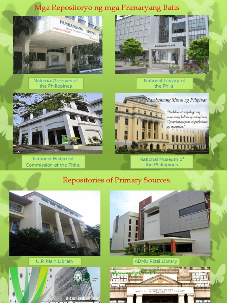 National Archives of The Philippines National Library of The Phils | PDF