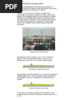 Container Stowage Guide | PDF | Deck (Ship) | Shipping