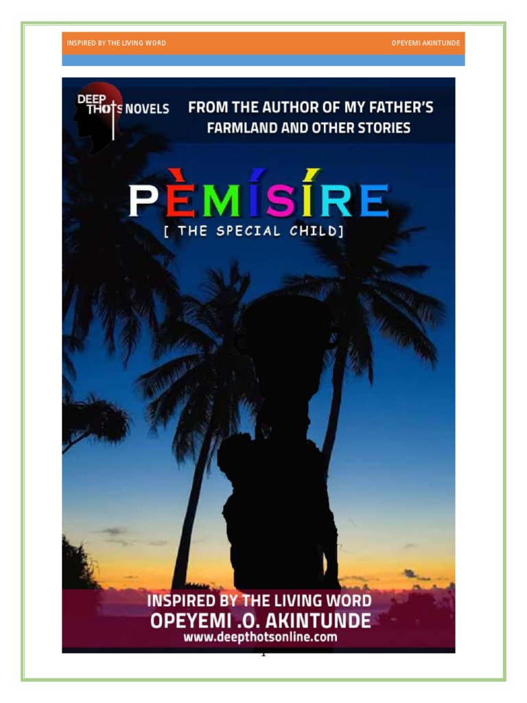 "Pèmísíre" E-Novel by Opeyemi O. Akintunde | PDF | Satan | Lion