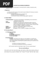 SEMI - DETAILED LESSON PLAN Grade 5 English | PDF | Lesson Plan | Cognition