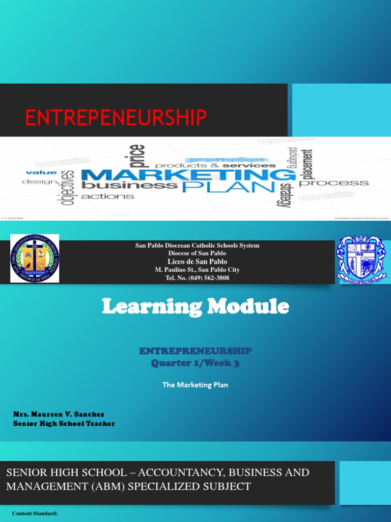 Marketing Plan Essentials for Entrepreneurs | PDF | Marketing | Survey ...