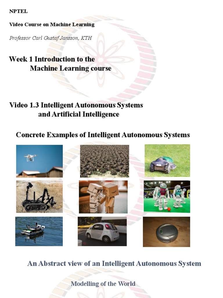 Week 1 Introduction To The Machine Learning Course | PDF | Artificial ...