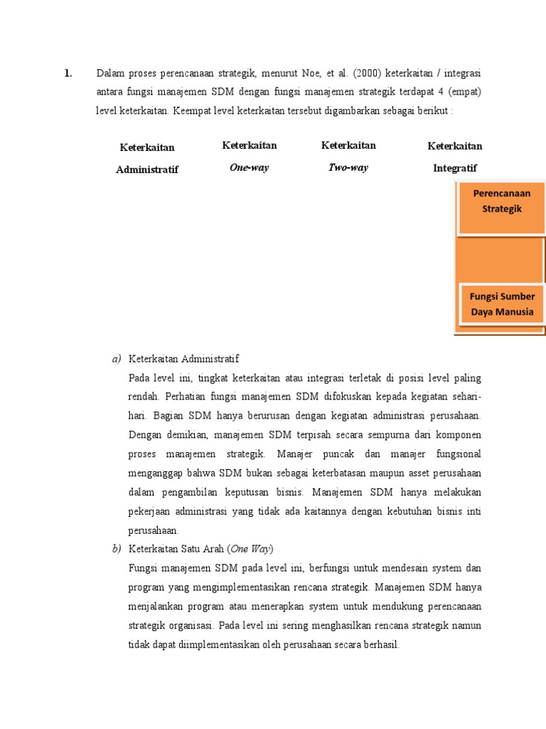 One-Way Two-Way: A) Keterkaitan Administratif | PDF