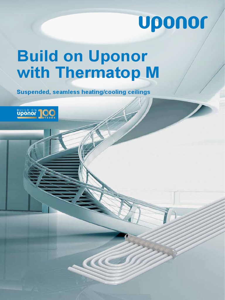 Build On Uponor With Thermatop M: Suspended, Seamless Heating/cooling ...