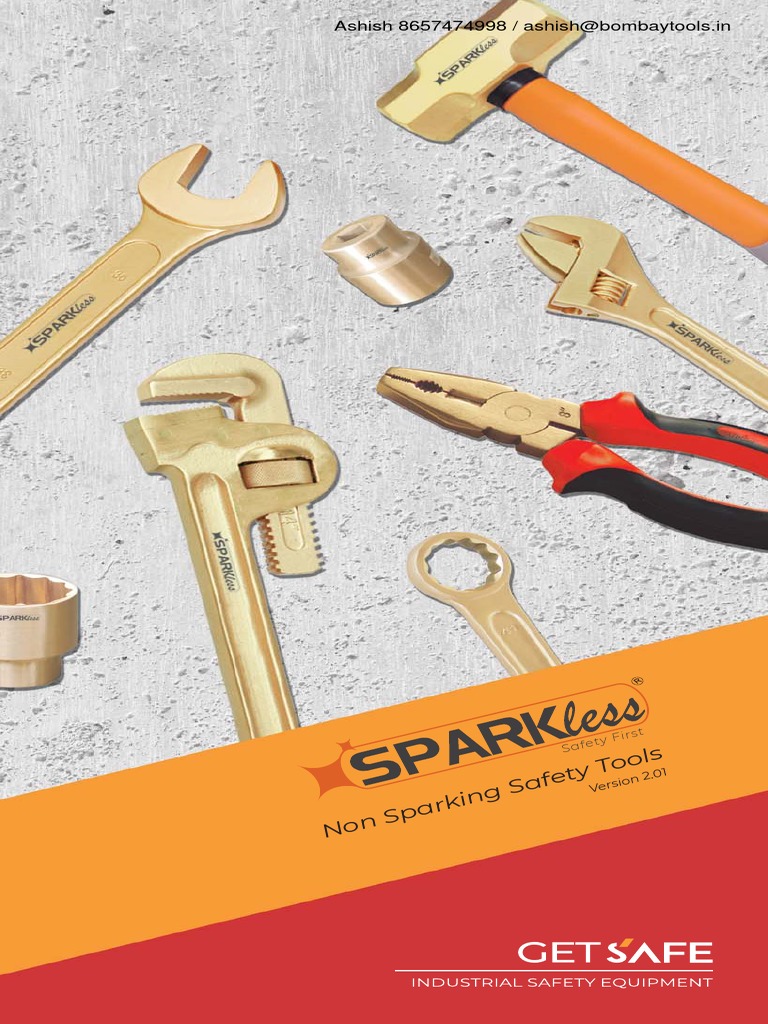 1sparkless Non Sparking Tools Catalog | PDF | Materials | Chemistry